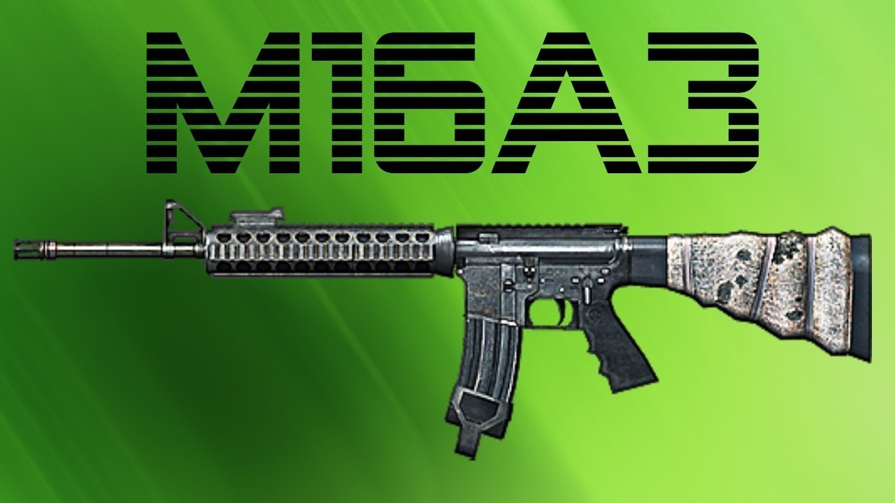 Battlefield 3 - M16A3 Gameplay - YouTube