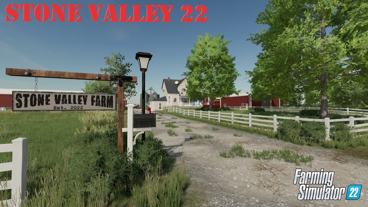 Stone Valley 22 Map Tour - Excellent Map - Farming Simulator 22 All ...