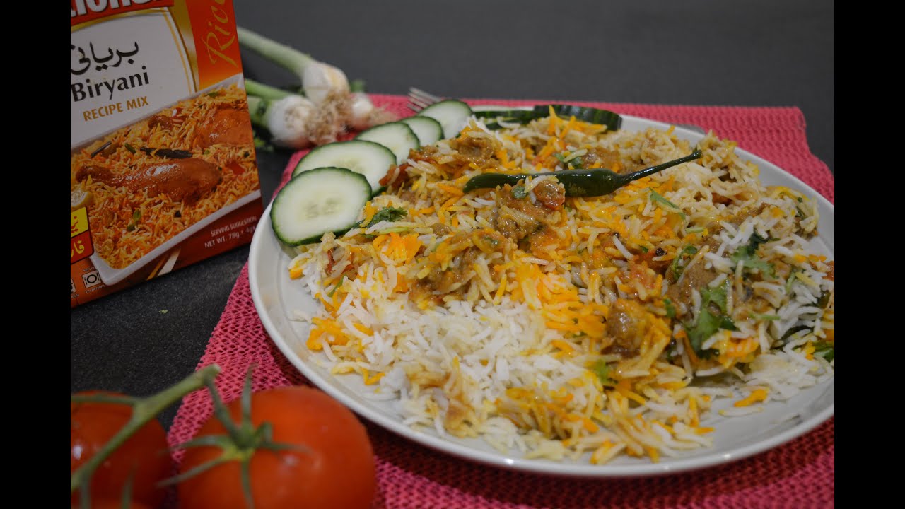 Mutton Biryani | National Biryani Masala | Eid Special Menu| Easy ...