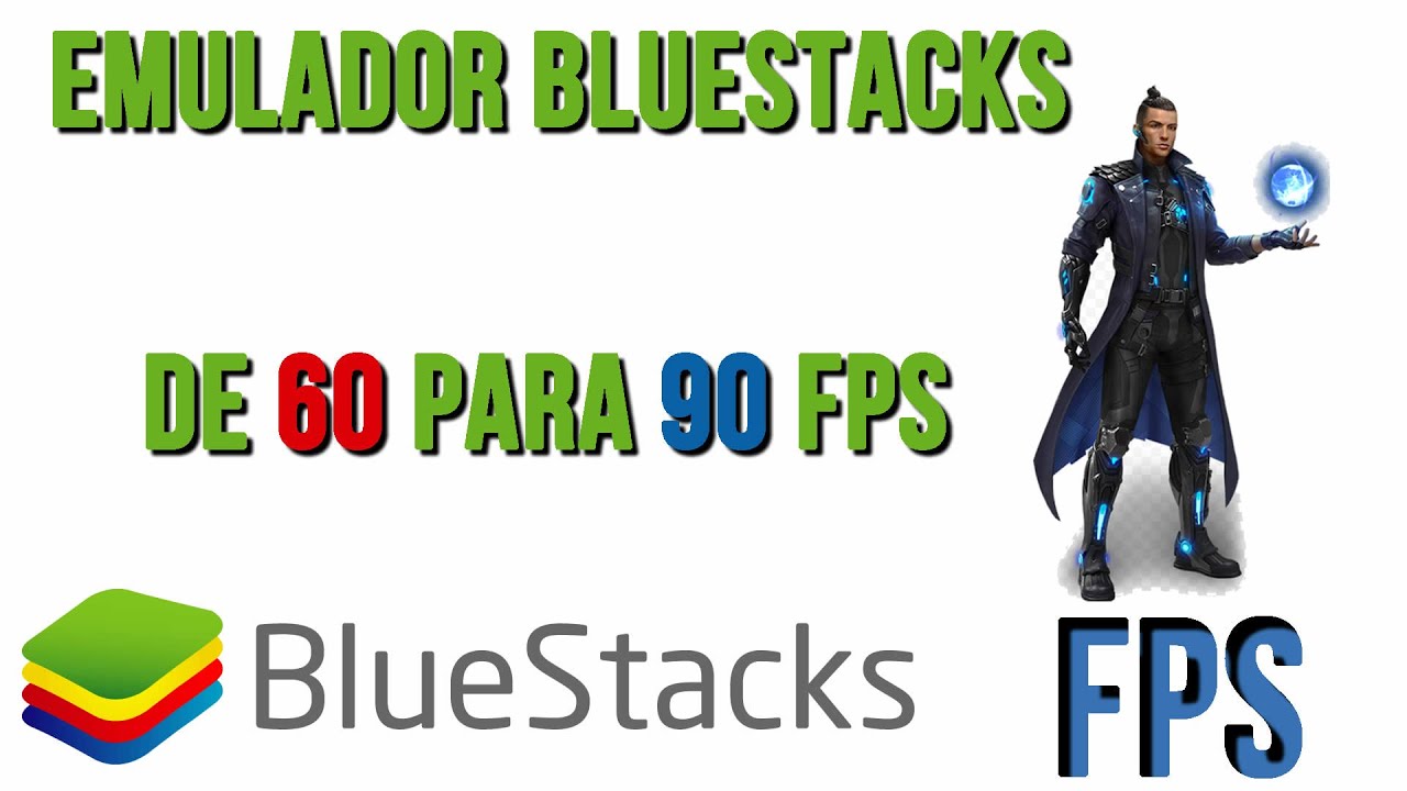 BLUESTACKS NAO PASSA DE 60 FPS - COMO RESOLVER - RODANDO 90 FPS FREE FIRE - YouTube