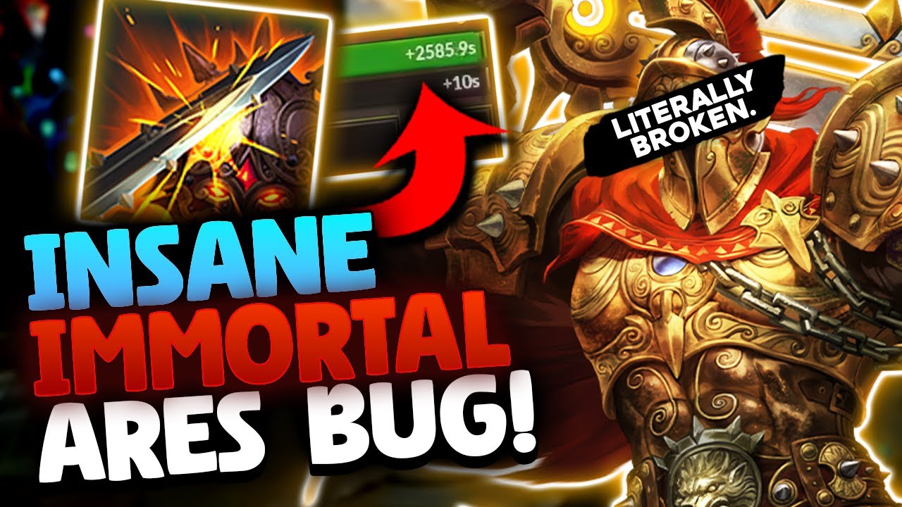 ARES BUG MAKES HIM LITERALLY UNKILLABLE (Heal 2,500 hp per second ...
