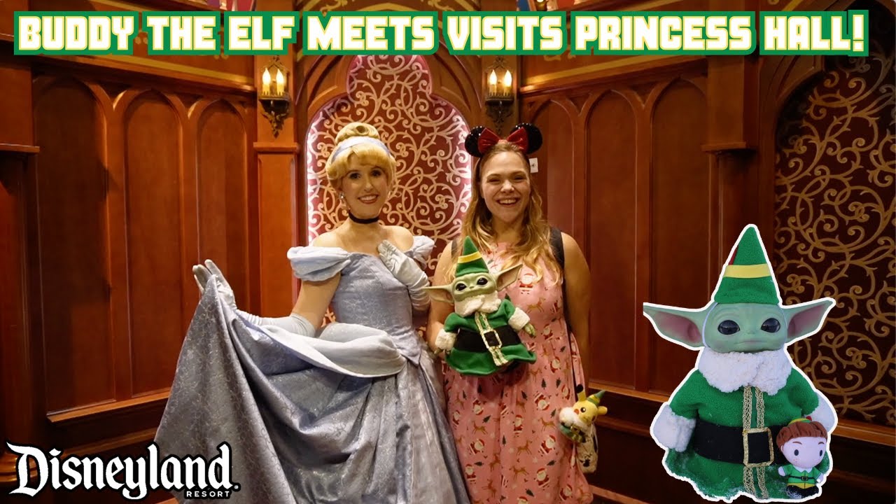 Buddy The Elf Meets The Disney Princesses - YouTube