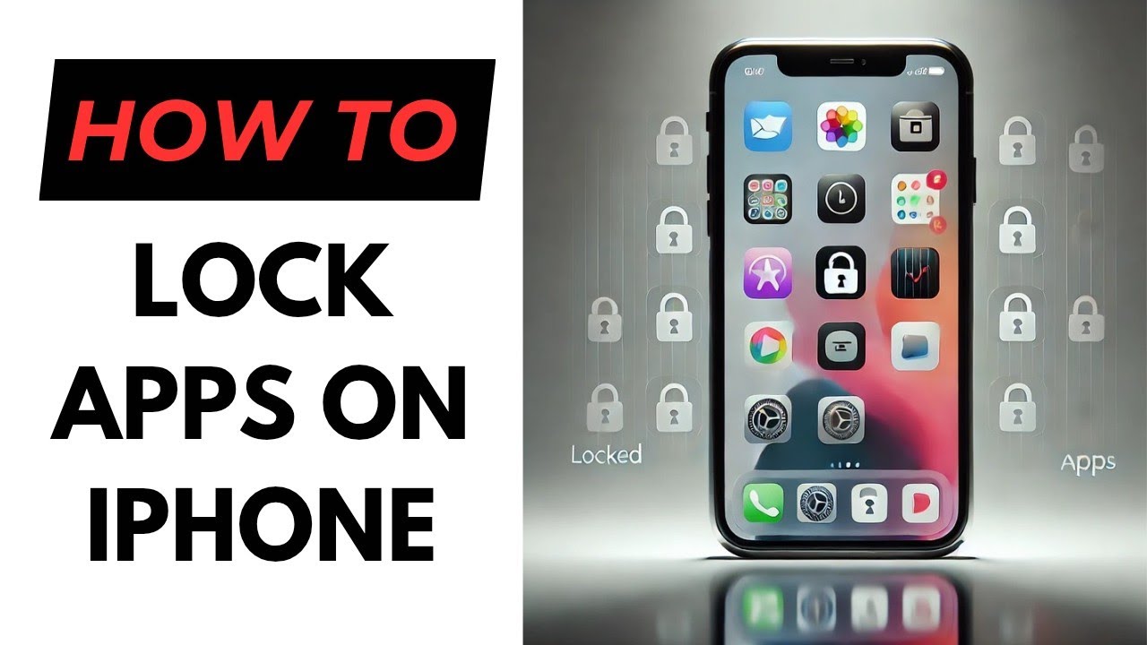 How To Lock Apps on iPhone - YouTube