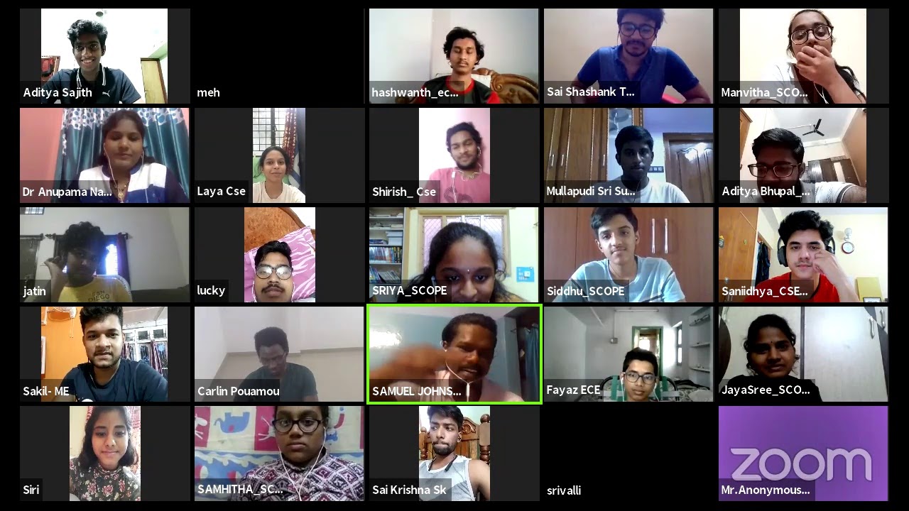 VIT AP Student Welfare Session For Freshers 2020 Day 1 - YouTube
