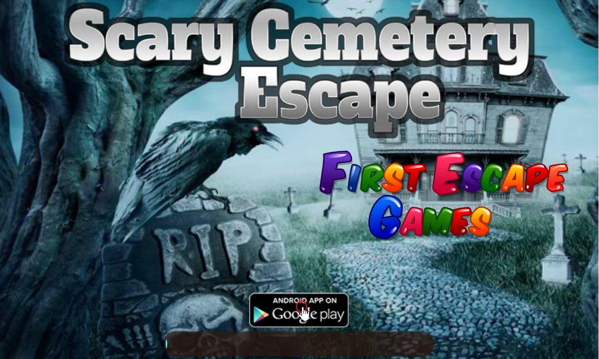 Scary Cemetery Escape walkthrough FEG. - YouTube