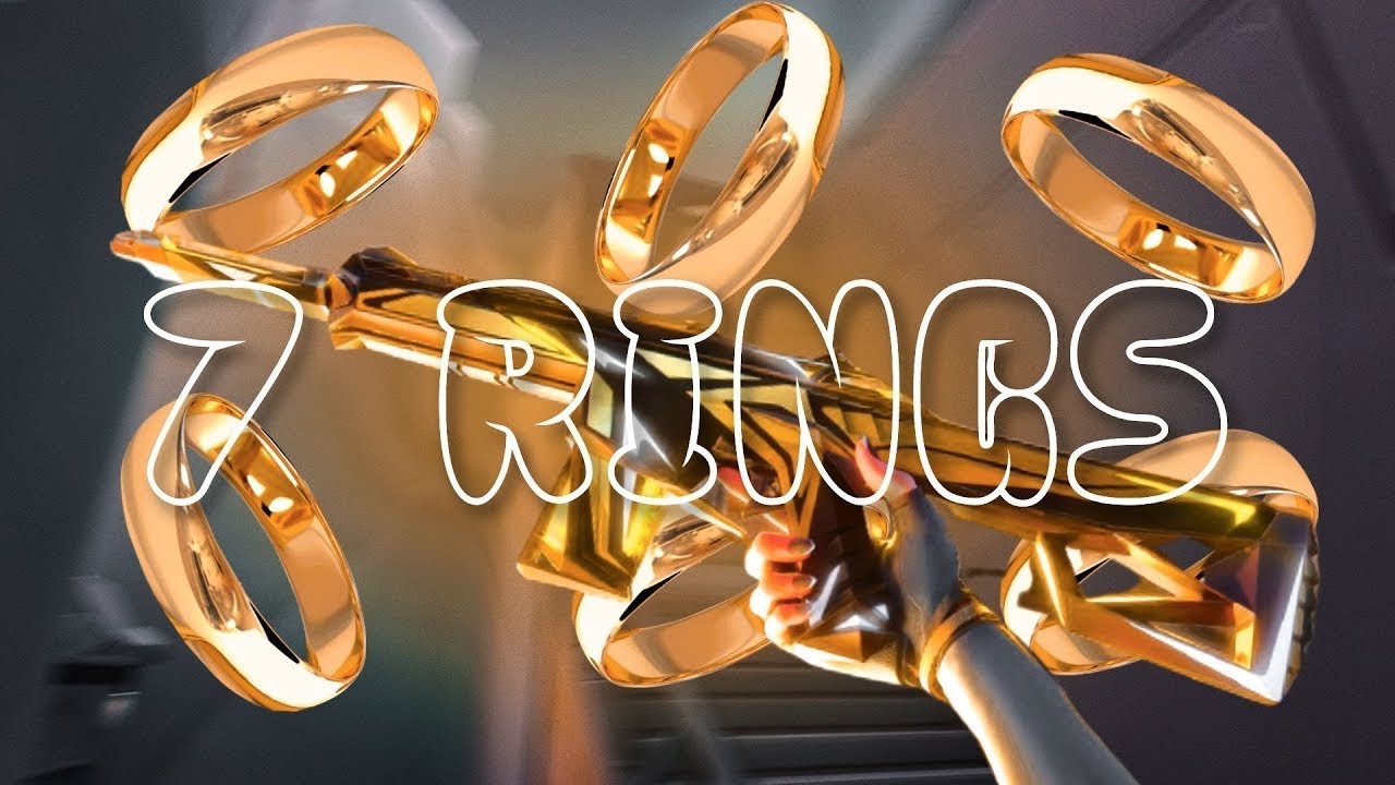 7 rings 💍 (VALORANT montage) - YouTube