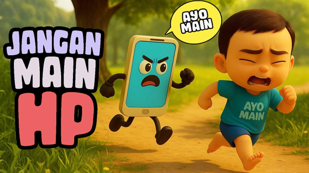 🎵 Jangan Main HP Terus! | Lagu Anak Edukatif Anak & Keluarga - YouTube