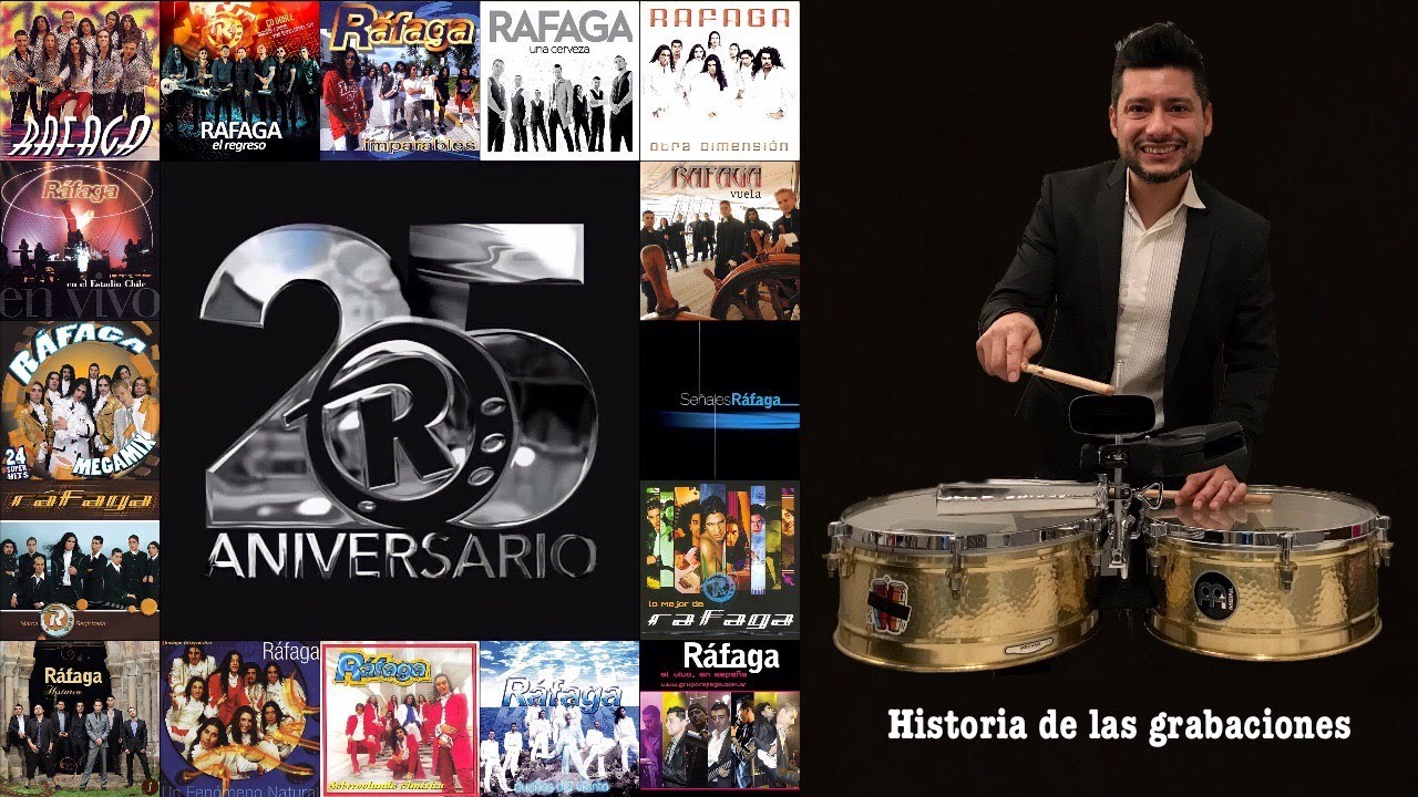 Historia Discografica del Grupo Rafaga - YouTube