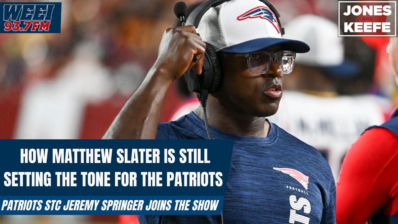 Patriots Special Teams Coordinator Jeremy Springer on Matthew Slater's ...