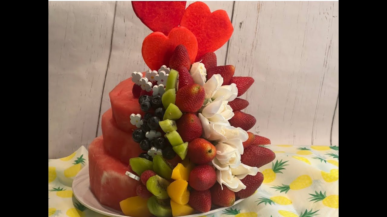 COMO HACER UN PASTEL DE SANDIA ÉPICO - YouTube