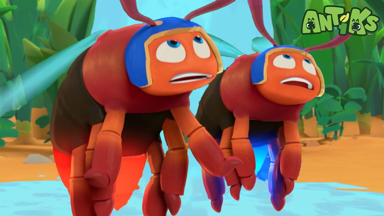 Call the Bug Cops 🚔 | ANTIKS 🐜 | Old MacDonald's Farm | Animal Cartoons ...