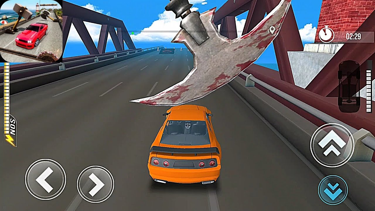 Speed Car Bumps Challenge #1 Driving Gameplay - YouTube