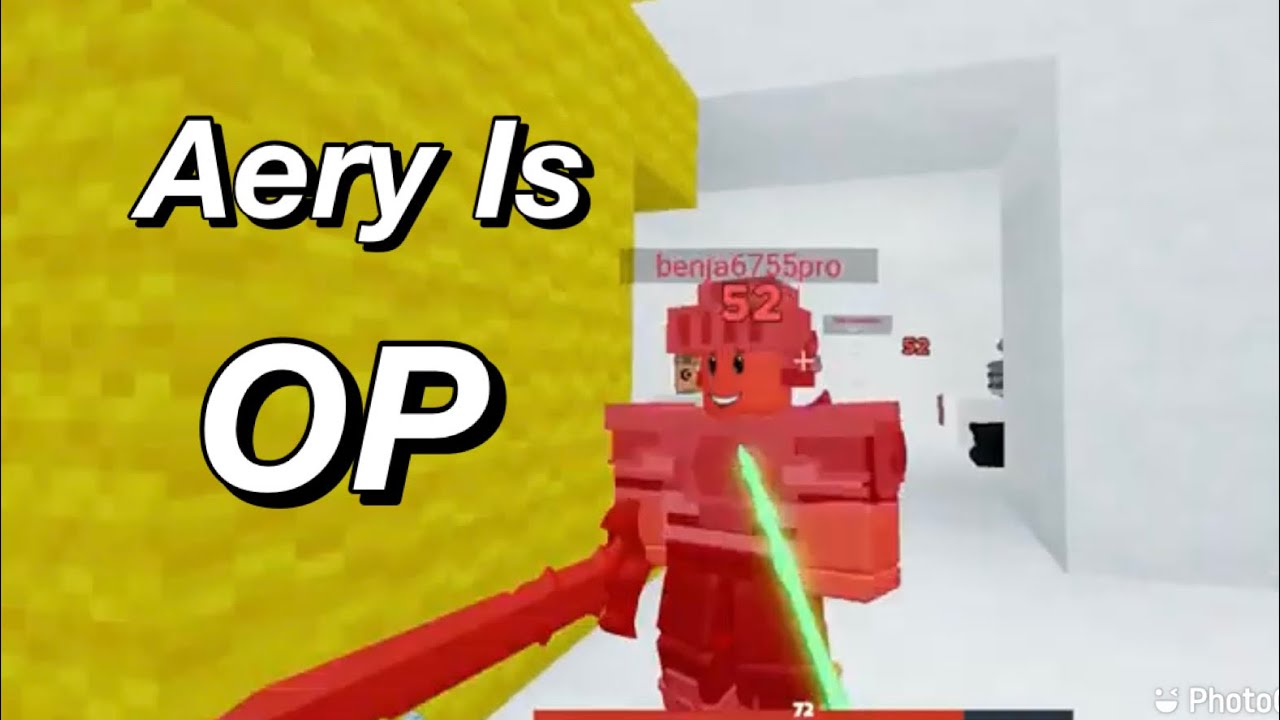 The Aery Kit Is Op Roblox Bedwars Youtube