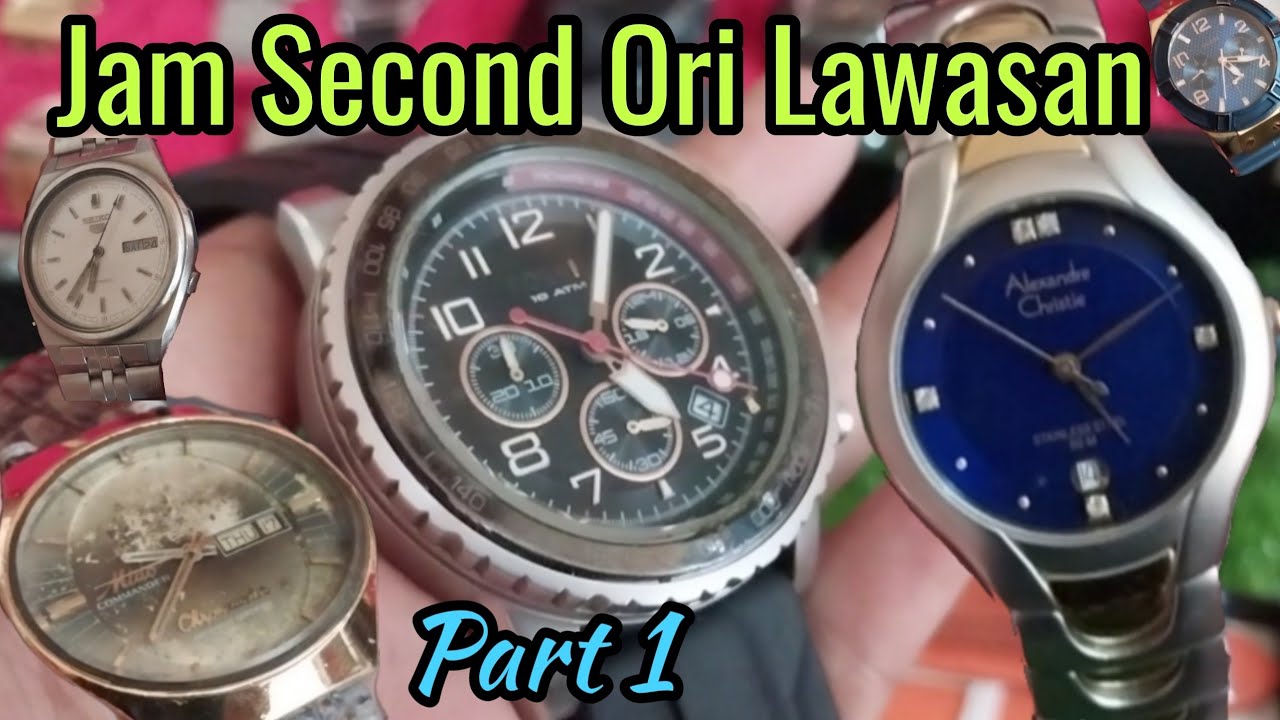 Jam Second Original Part 1‼️ Antik Ada Disini - YouTube