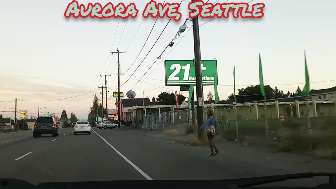 Aurora Avenue, Seattle Streets Driveby - YouTube