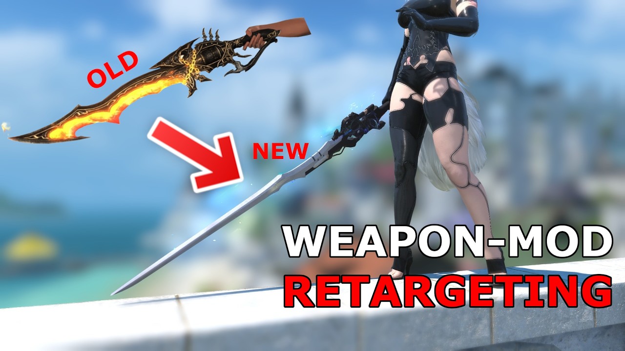 This is how I port weapon mods to other weapons in Final Fantasy XIV ...