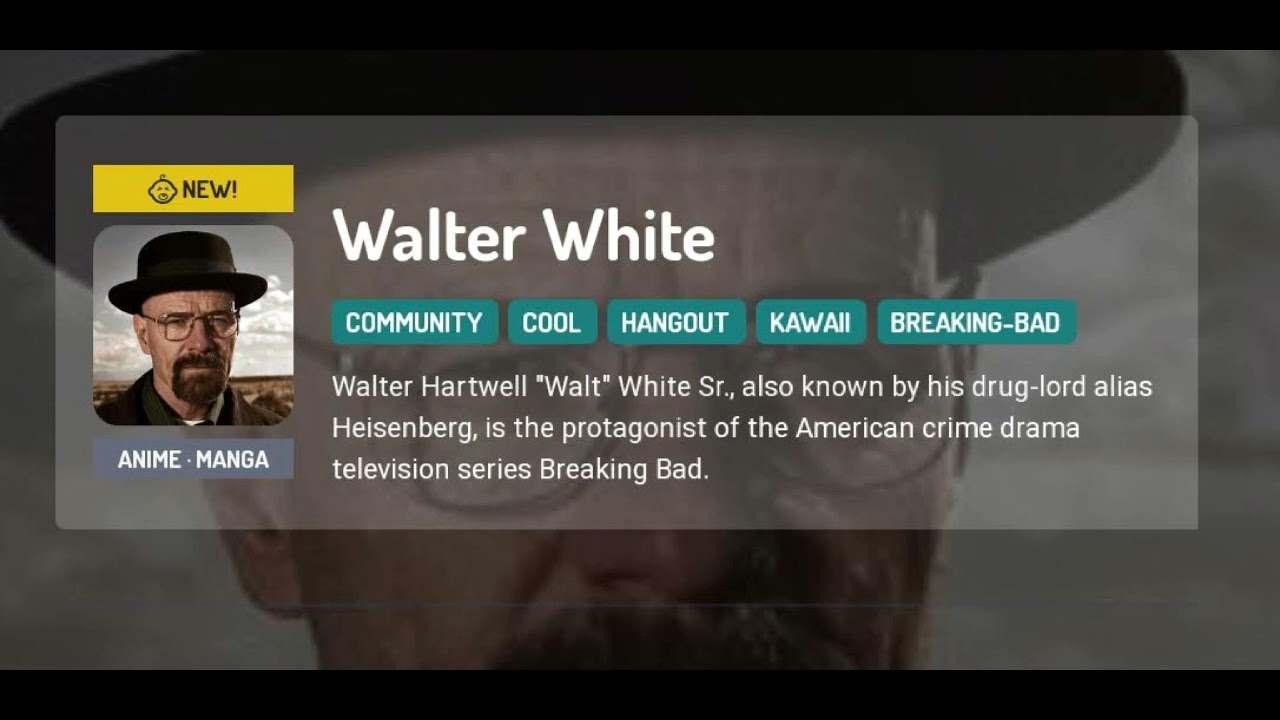 walter white discord server - YouTube