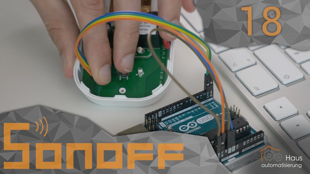 Sonoff Teil 18 - Flashen mit dem Arduino Uno - YouTube