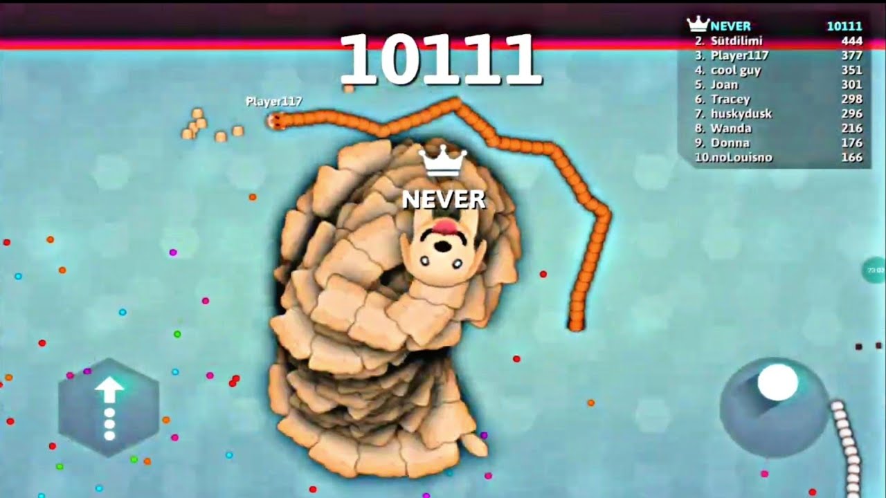 I Feed Cute Bot In Snake.Io Gameplay #108 - YouTube