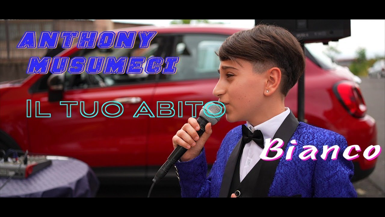Anthony Musumeci - Il tuo abito Bianco (Ufficiale 2023) - YouTube