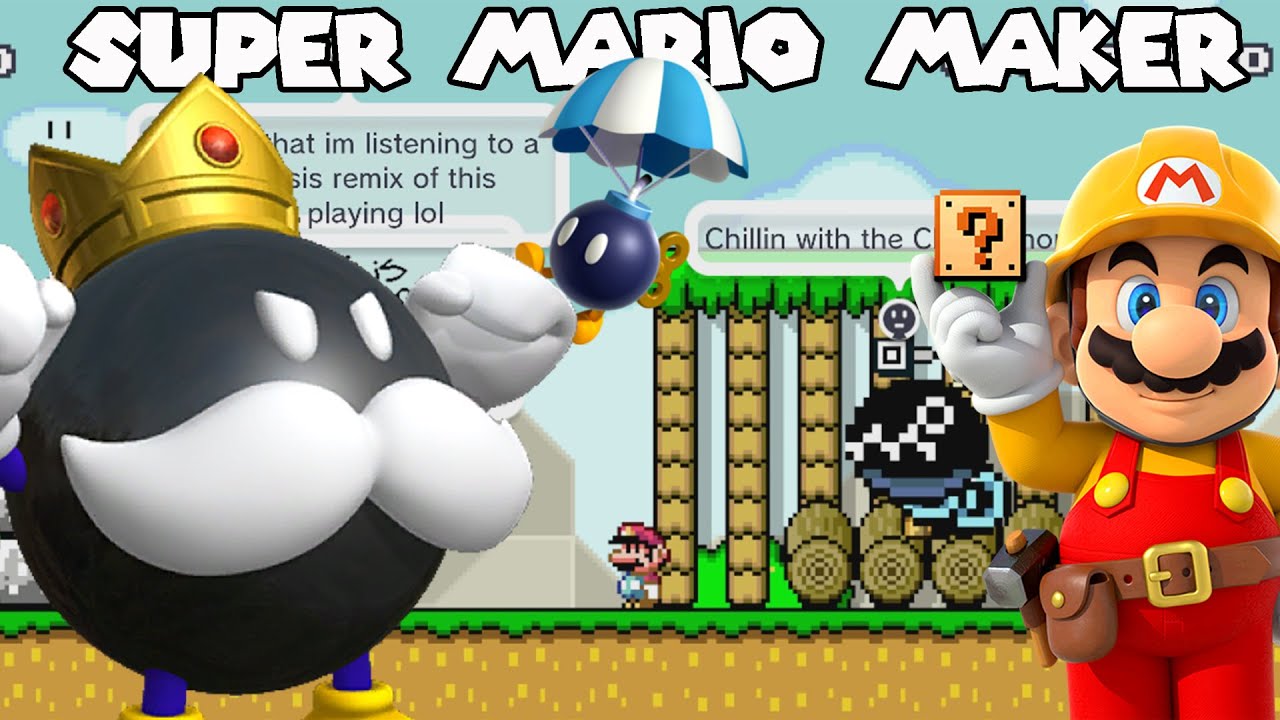 FIGHTING KING BOMB-OMB! - Super Mario Maker #2 - YouTube
