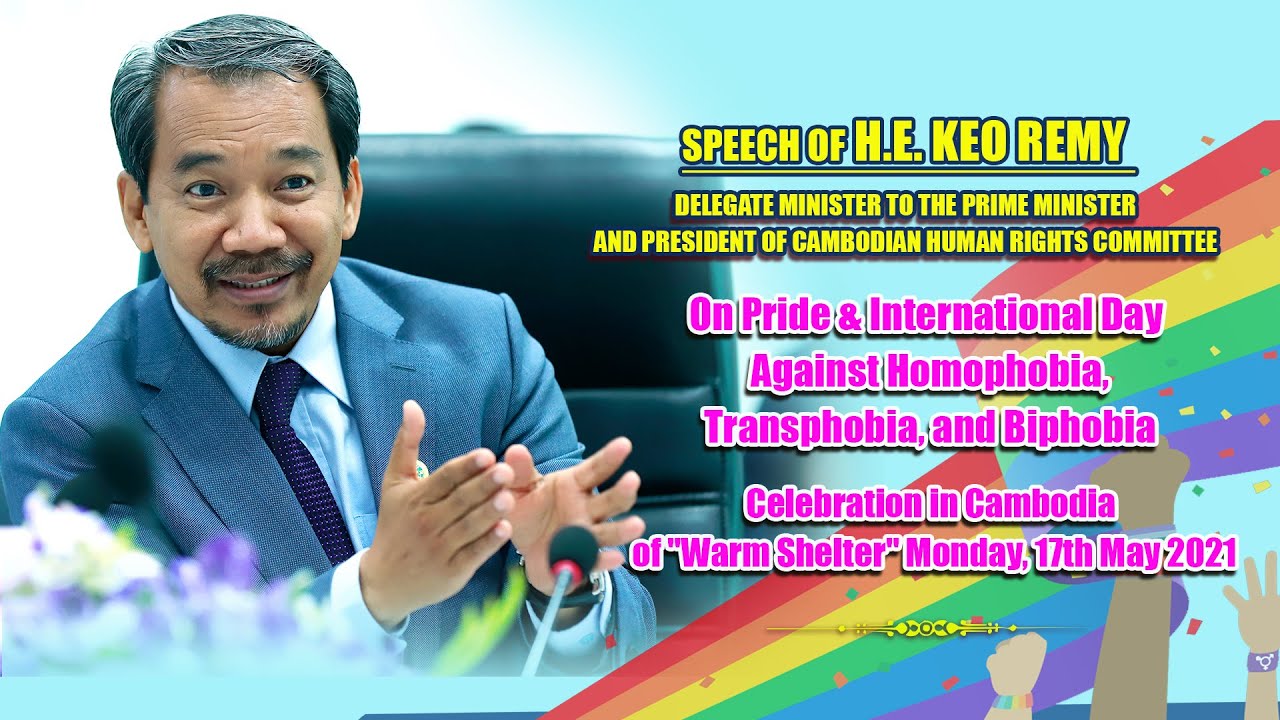 SPEECH OF H.E. KEO REMY DELEGATE MINISTER TO THE PRIME MINISTERAND ...
