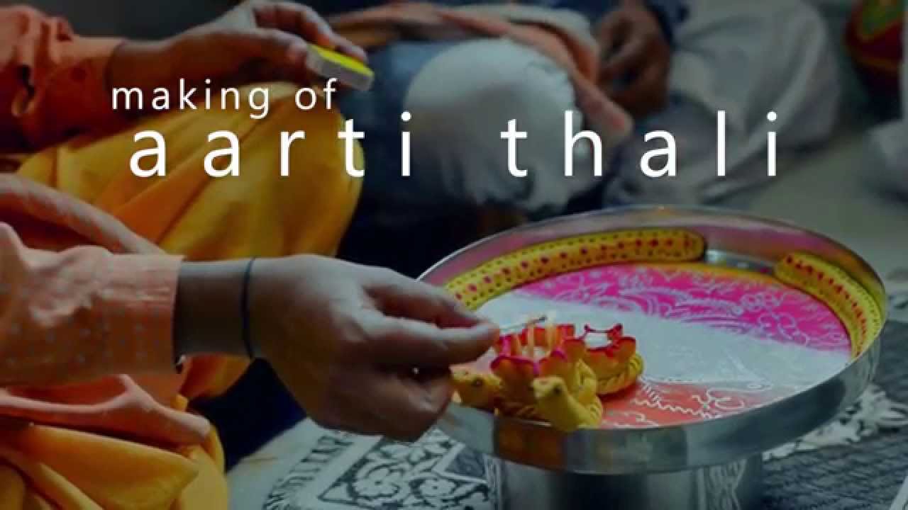Making of Aarti Thali - YouTube