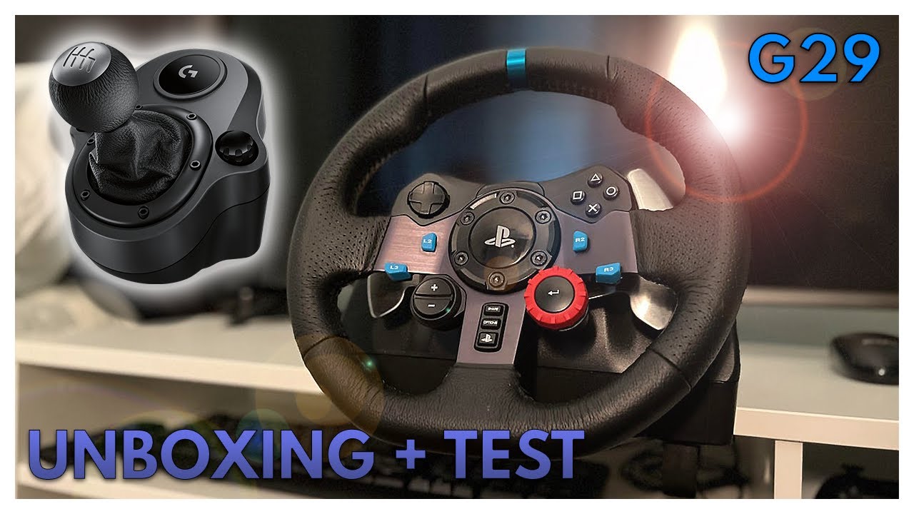Unboxing + Test Logitech G29 : Que vaut-il en 2023 ? - YouTube