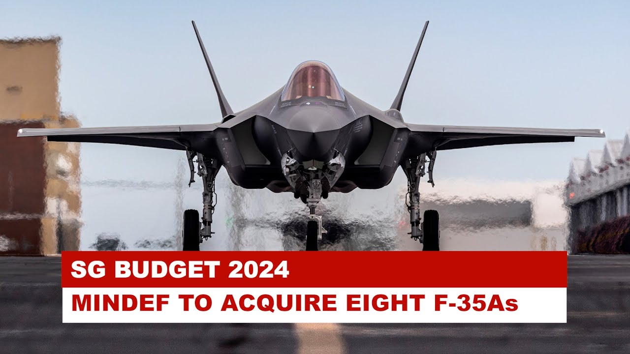 Eight F-35As to be part of the RSAF's Fighter Fleet - YouTube