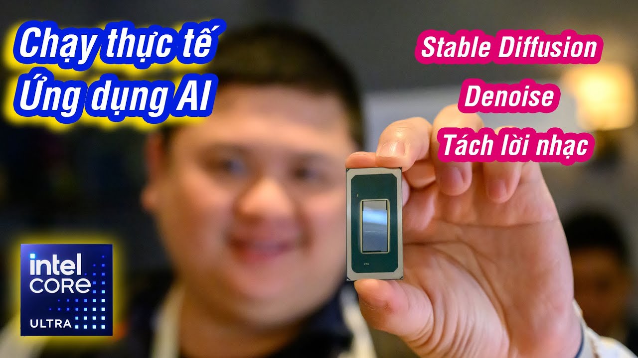 Chạy thực tế ứng dụng AI trên Intel Core Ultra: Stable Diffusion ...