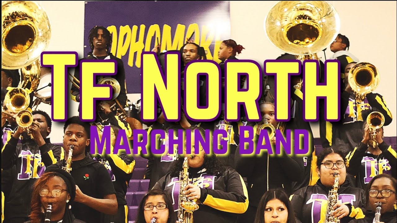 TF North High School Marching Band | Basketball Game Highlights 2026 ...