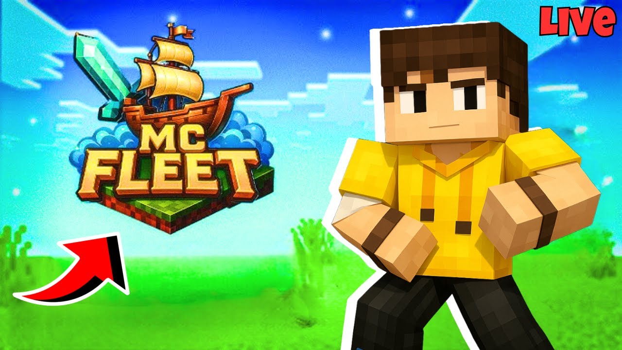 🛑MC Fleet Live | Minecraft Survival Livestream #vosla #Minecraft Day ...