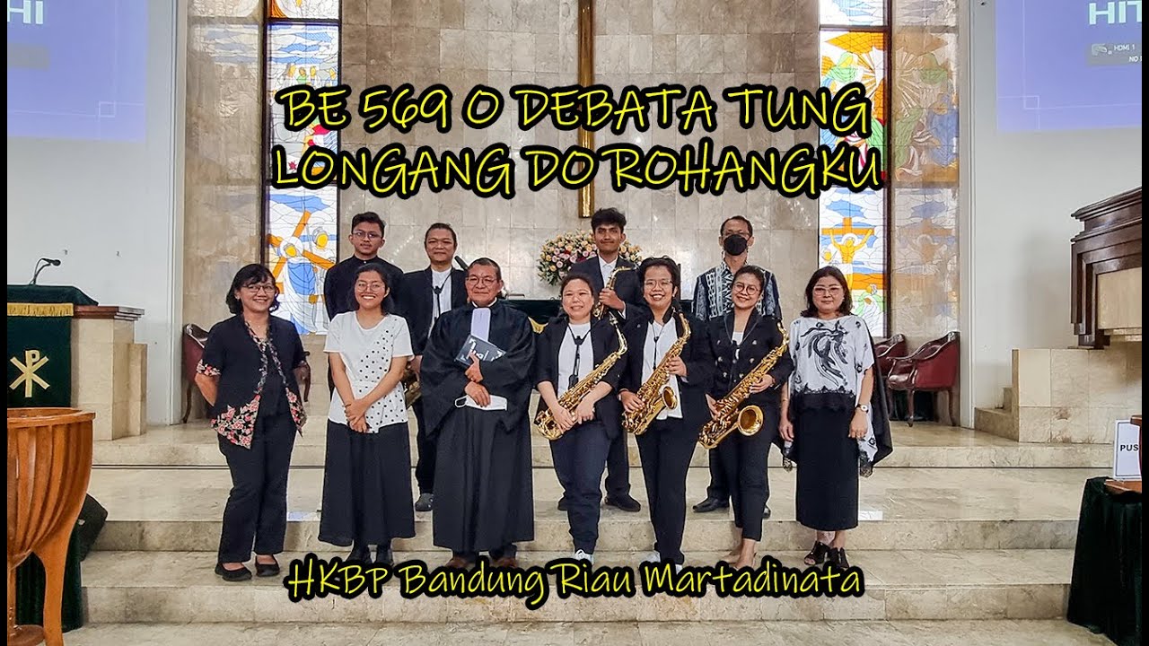 BE 569 O Debata Tung Longang Do Rohangku (Quintet Saxophone ...