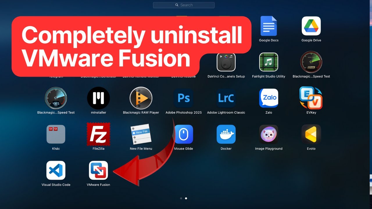 How to Completely Remove VMware Fusion from MacOS and Free Up Space ...