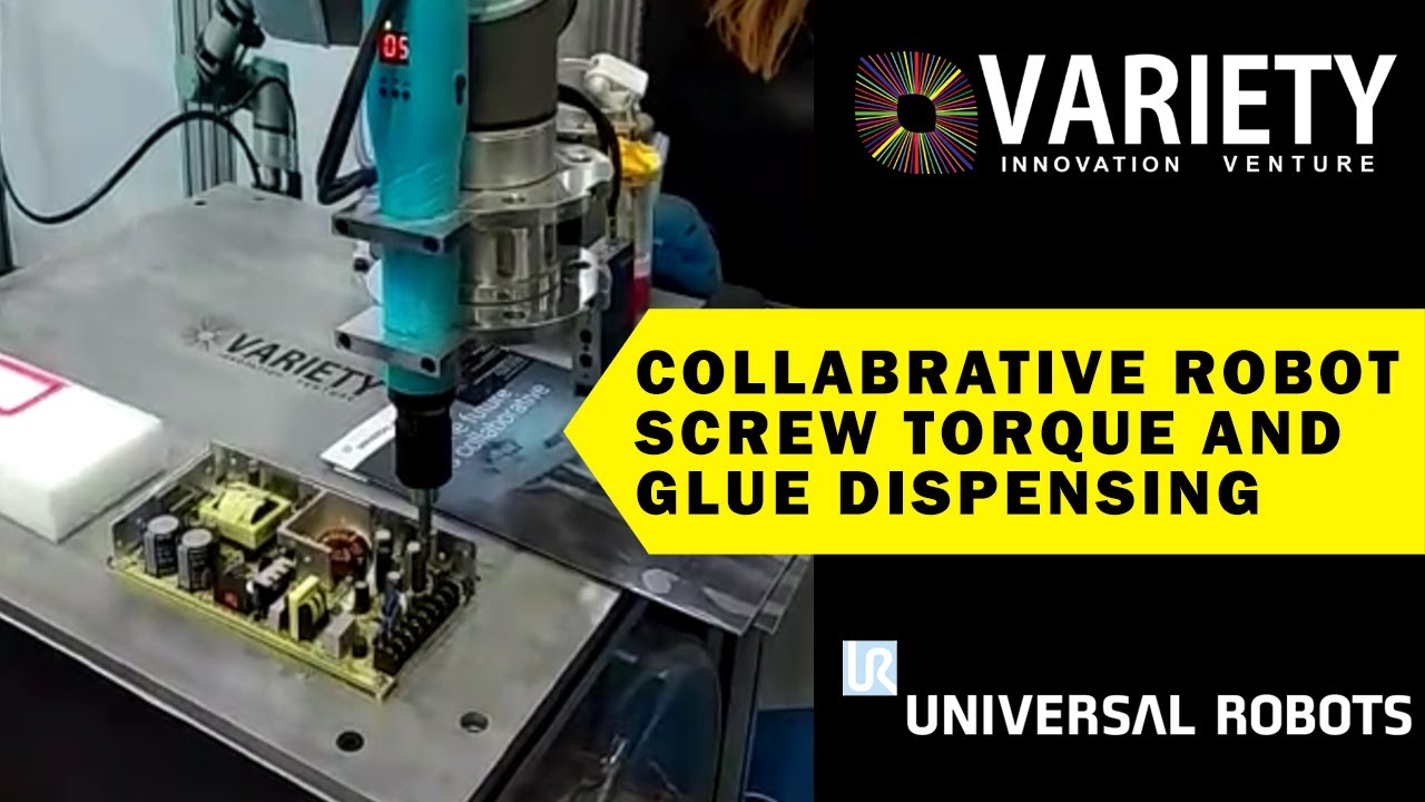 Collaborative Robot: Screw Torqueing and Glue Dispensing - YouTube