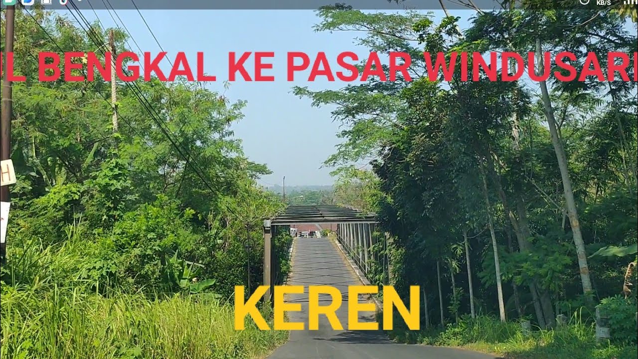 GENDING DOLANAN SINAMBI MIRSANI PEMANDANGAN DARI BENGKAL KE PASAR ...