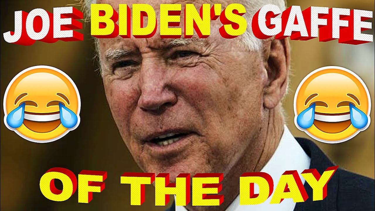 Joe Biden's "GAFFE" of the Day !! October 10th, 2021 - Little Joey Blue ...