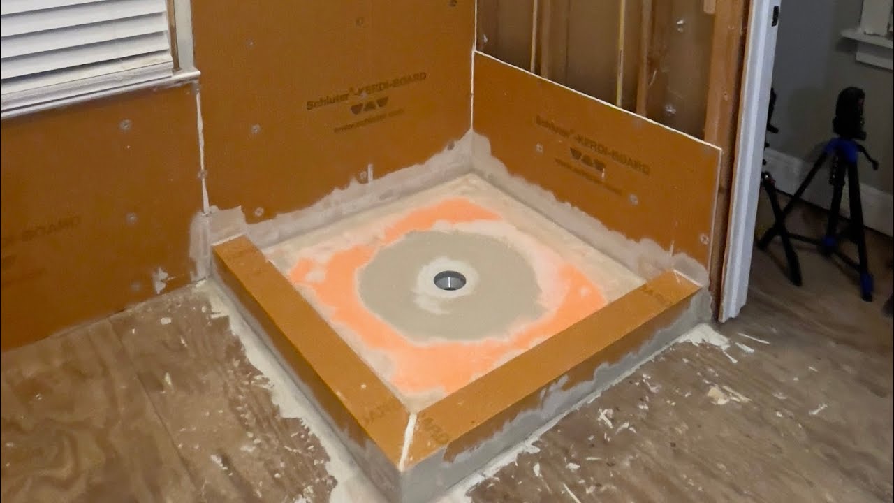 How to waterproof your shower installation with the schluter -kERDI ...