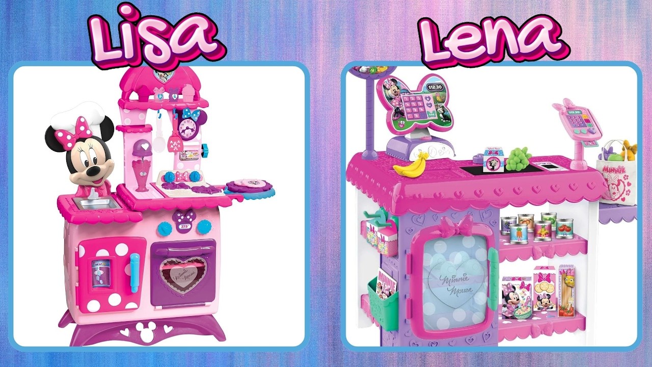 Lisa or Lena: Disney Toys Battle Edition – Which one Do You Love? - YouTube