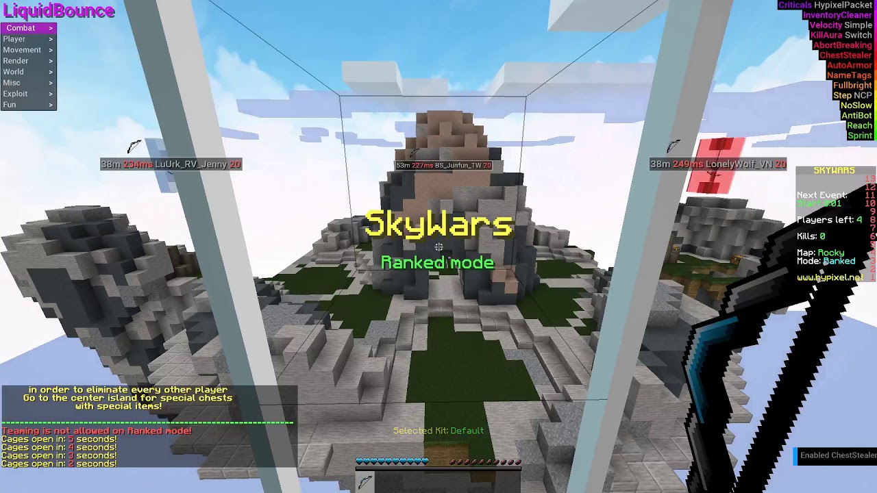 "watchdog is a good ac" - hypixel skywars ranked - YouTube