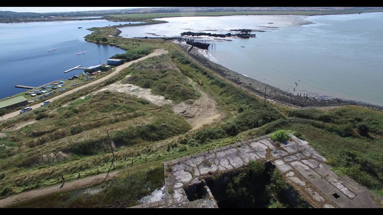DJI Phantom 3 Exploring Cliffe Fort in 4K - YouTube