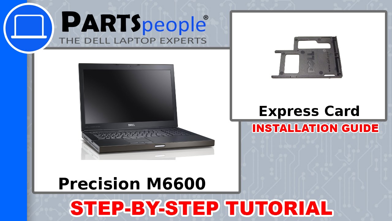 Dell Precision M6600 Express Card How-To Video Tutorial - YouTube