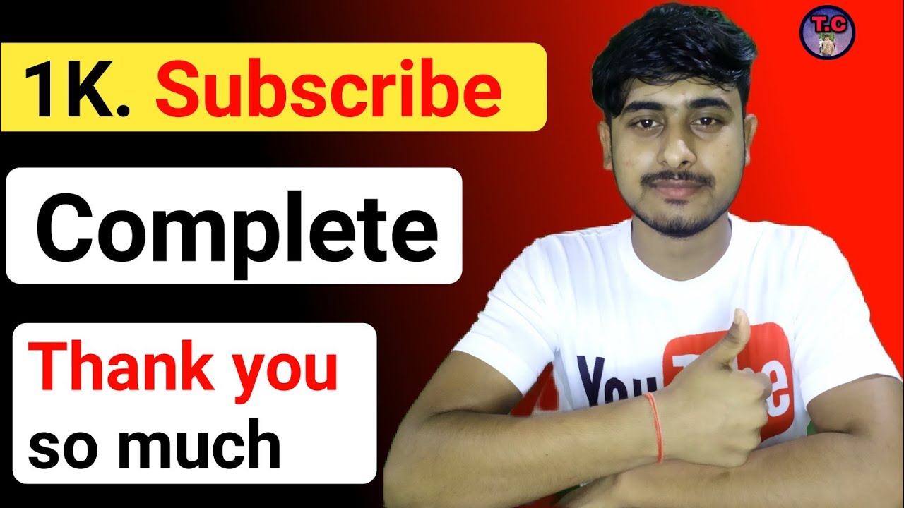 1000 subscribe. 1k subscribe. how to complete 1k subscribe on YouTube ...