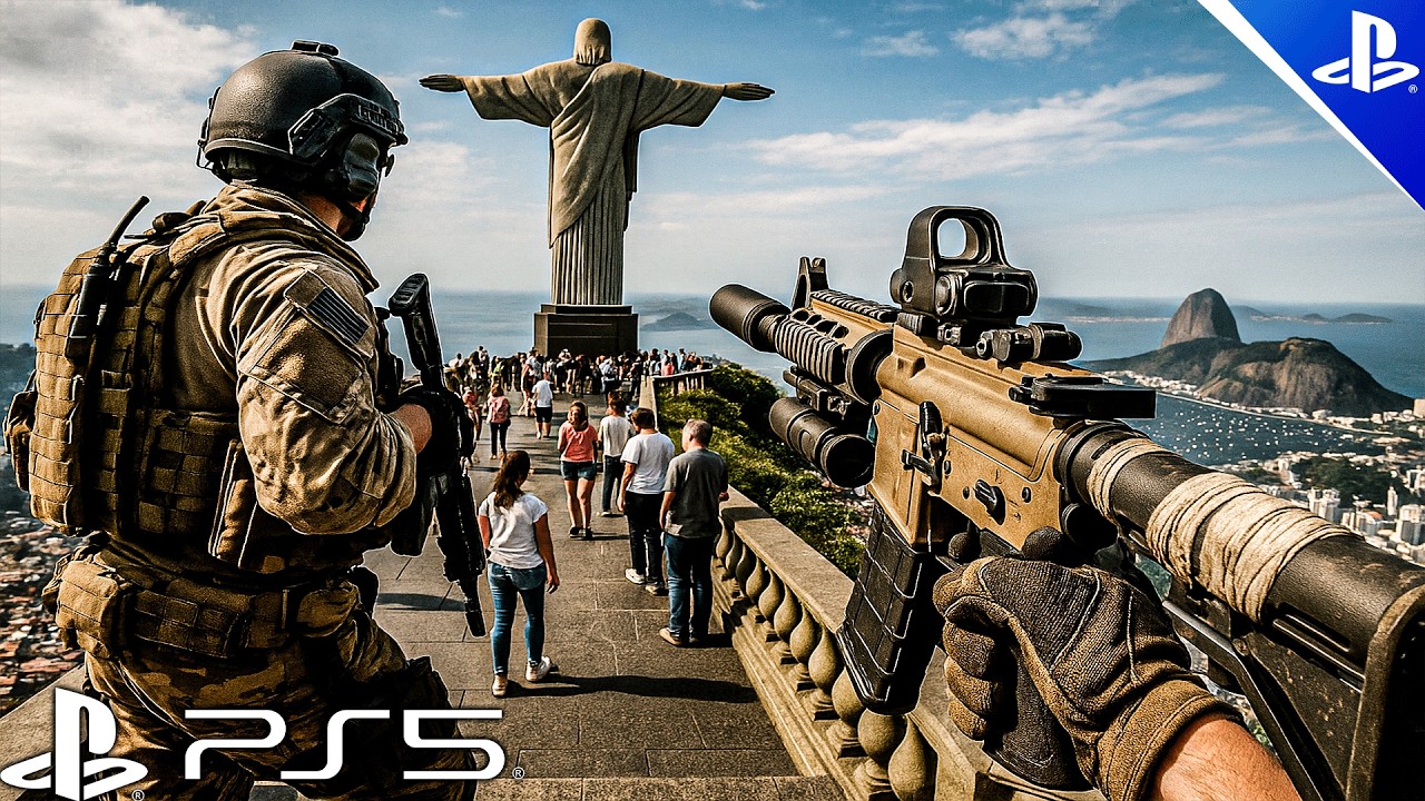 American Soldiers Escape Ambush in Brazilian Favela | Call of Duty ...