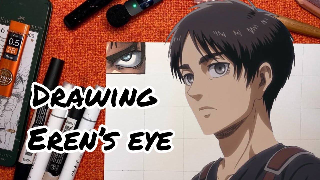 Drawing Eren’s eye from AOT ( Real Time ) - YouTube