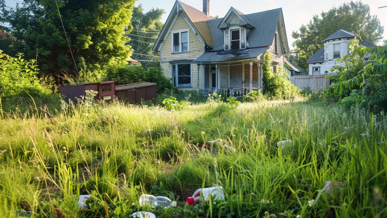 Lawn Care Chronicles: Mowing Extremely Overgrown Lawn, Yard Cleanup ...