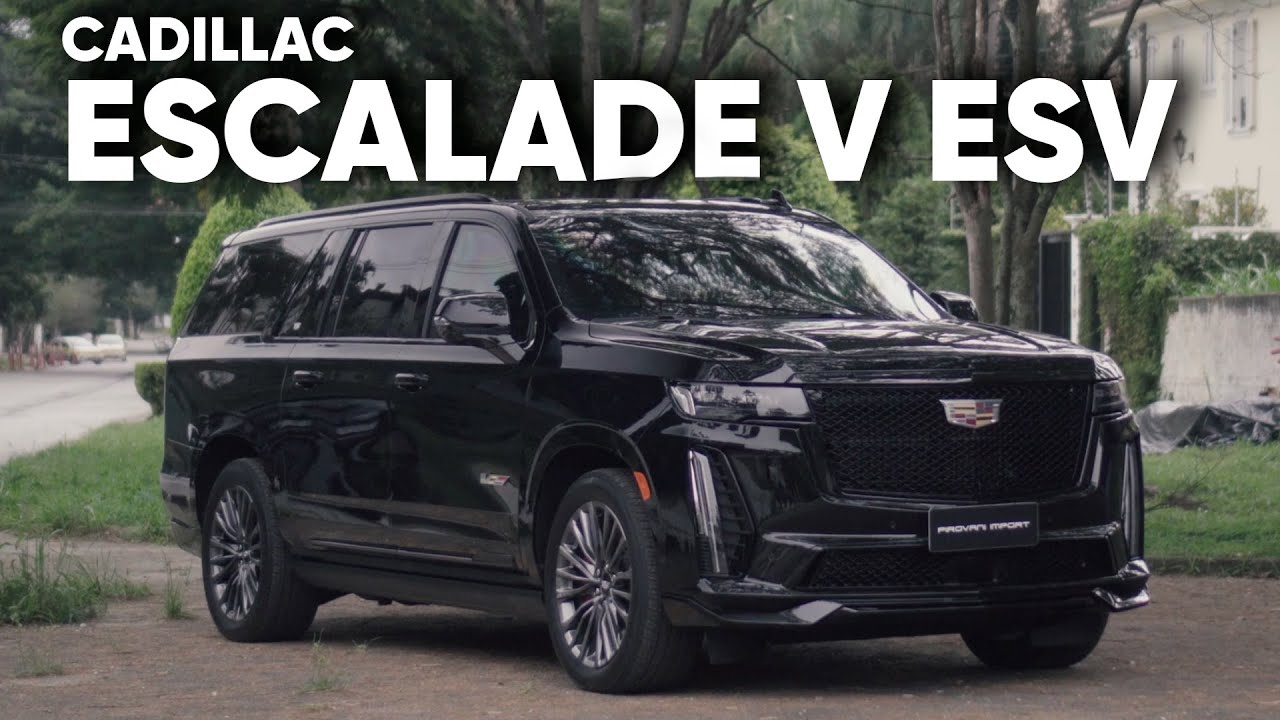 CADILLAC ESCALADE V ESV - V8 SUPERCHARGED COM 691 CAVALOS! - YouTube