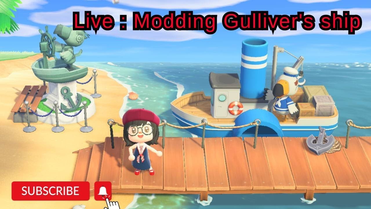LIVE : Modding Gulliver's ship from ACPC - YouTube