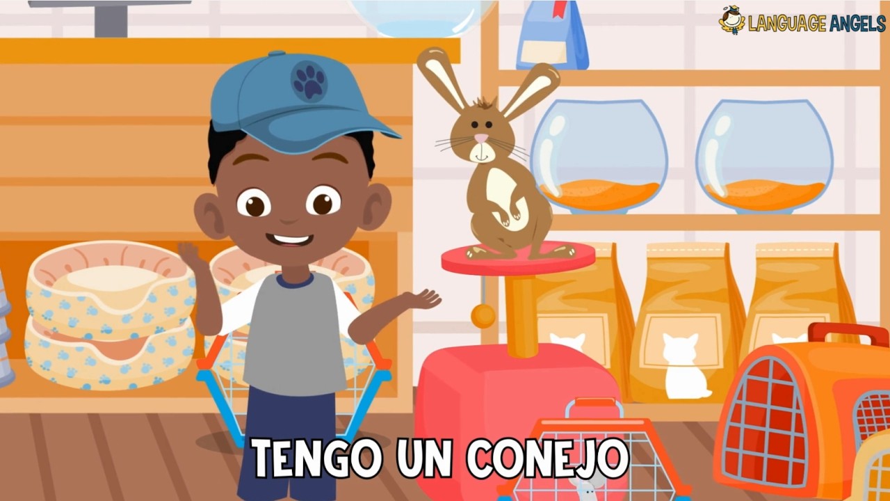 ¿Tienes una mascota? 🐶| Spanish Pets Song for Kids | Language Angels ...