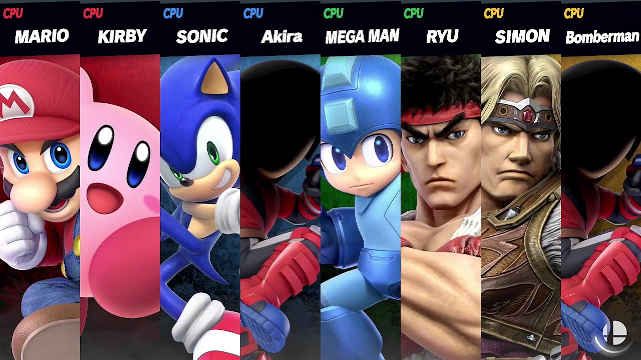 Smash Ultimate EX Nintendo VS Sega VS Capcom VS Konami - YouTube